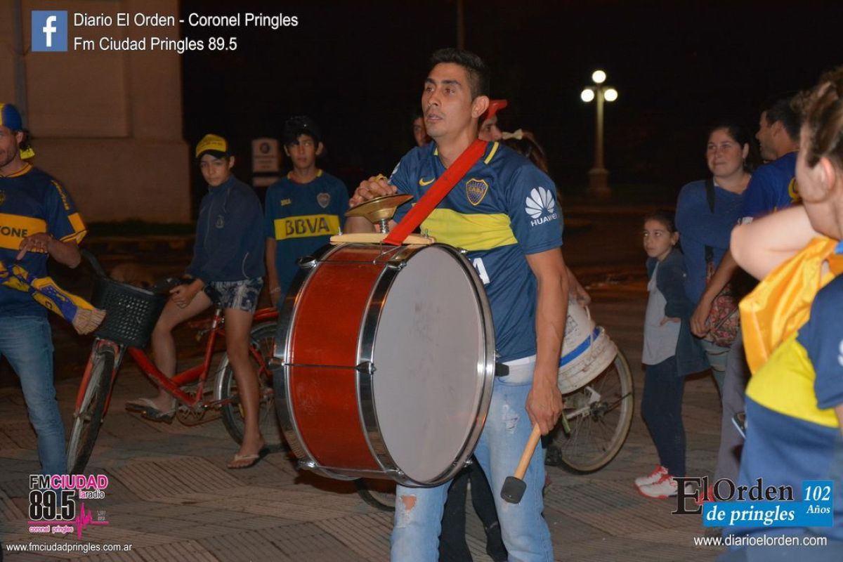 Pringles, al grito del ¡dale campeón! boquense | El Orden de Pringles