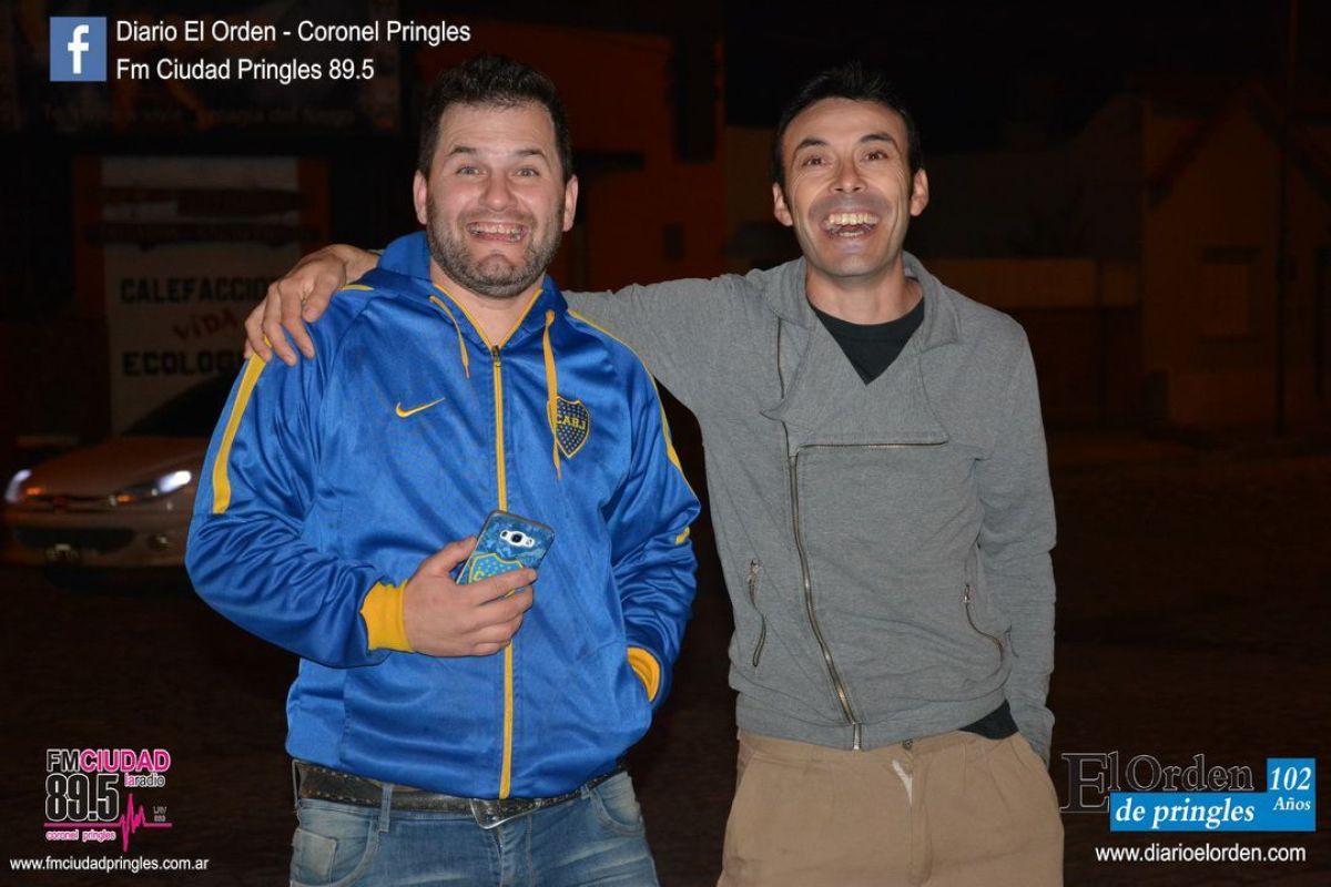 Pringles, al grito del ¡dale campeón! boquense | El Orden de Pringles